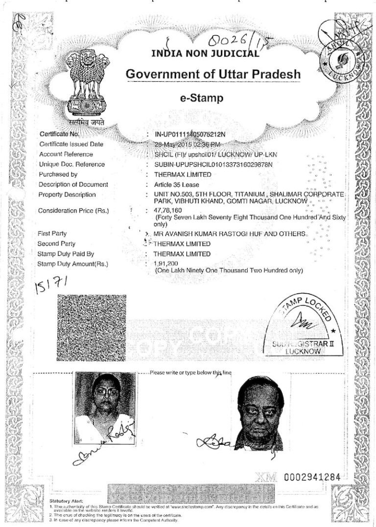 Lease agreement in Lucknow | Register Rent Agreement Online